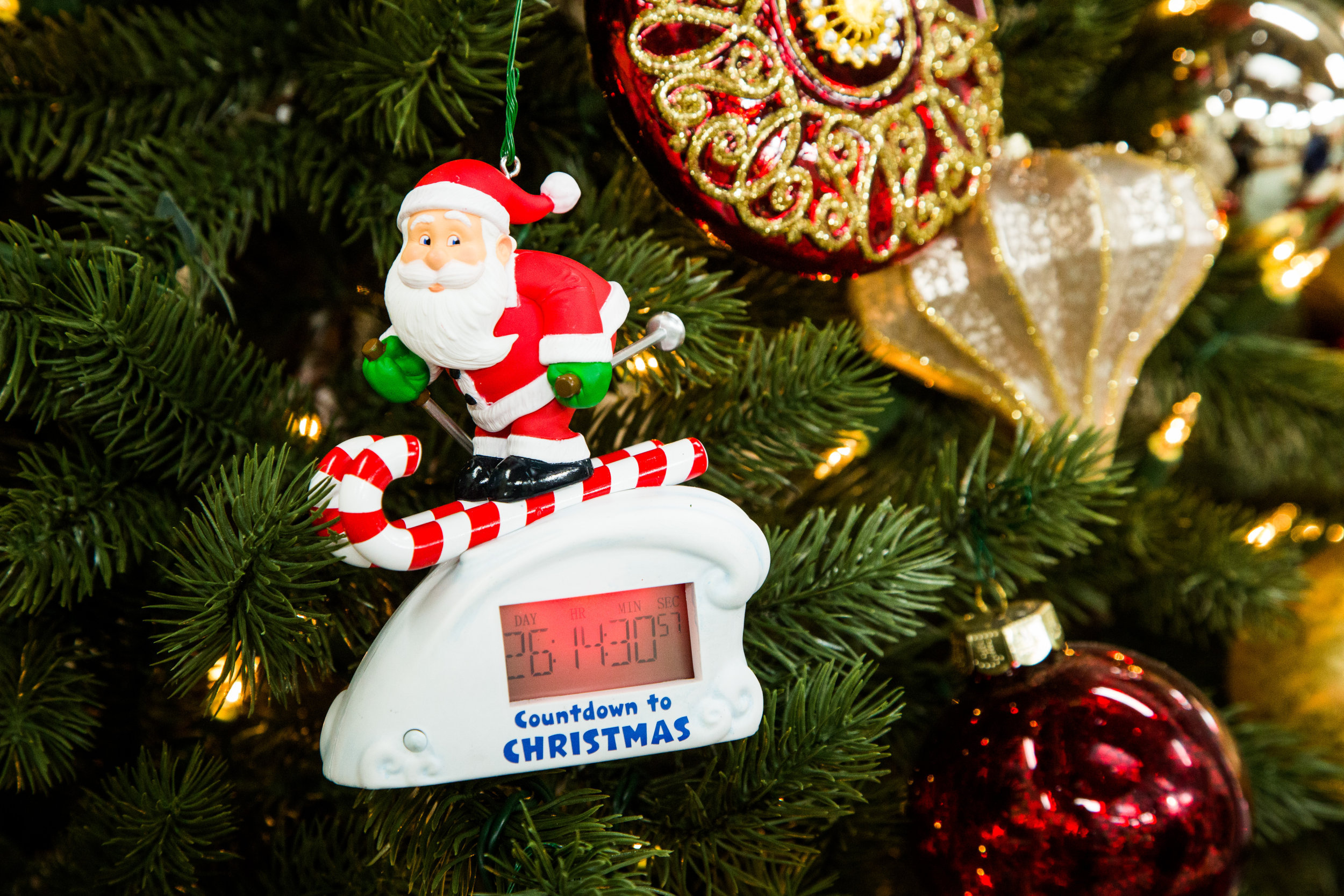 Christmas Countdown Digital Clock