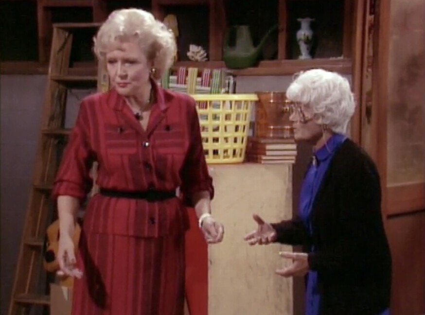 Rose opens up to Miles - Golden Girls