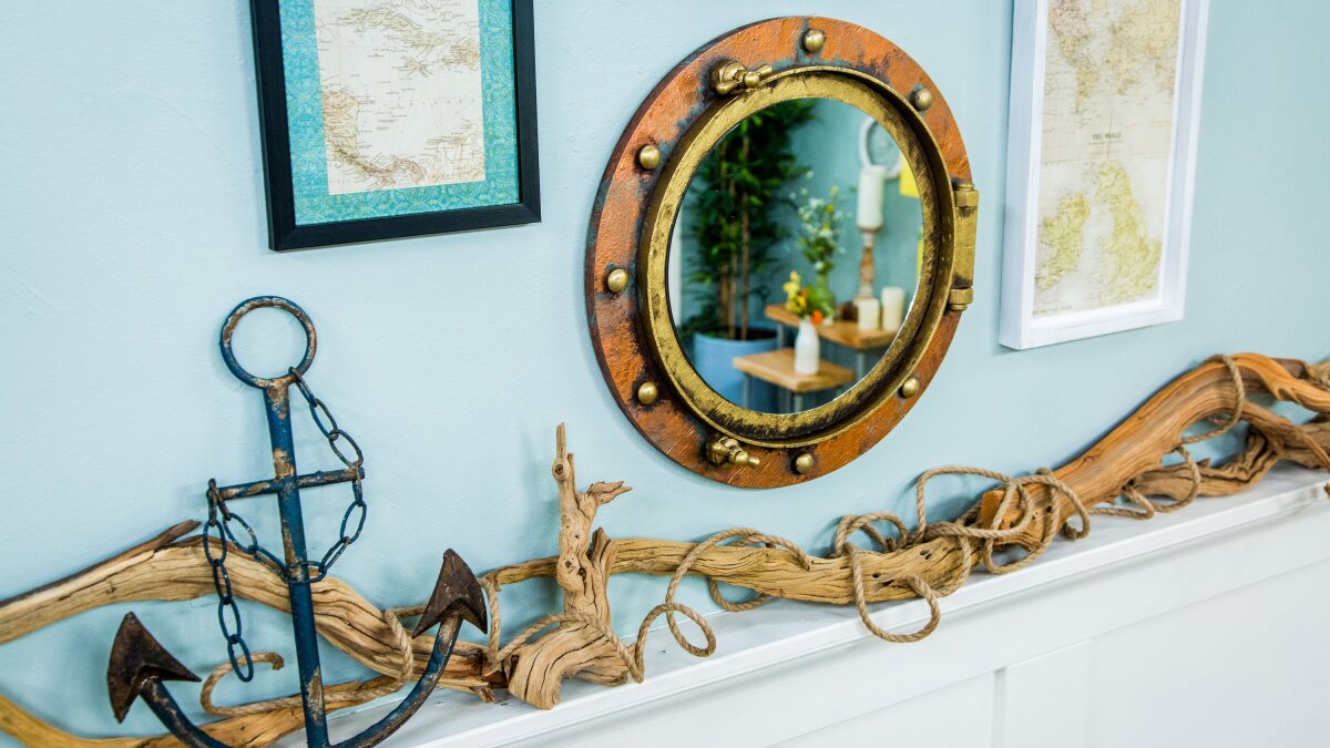 nautical theme mirror